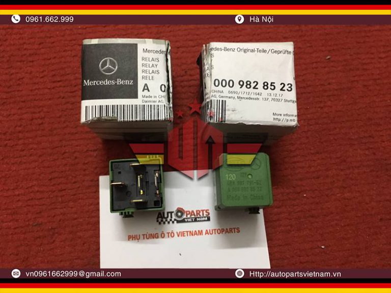 Rơ le bơm nâng gầm Mercedes Benz A0009828523 Việt Nam Auto Parts