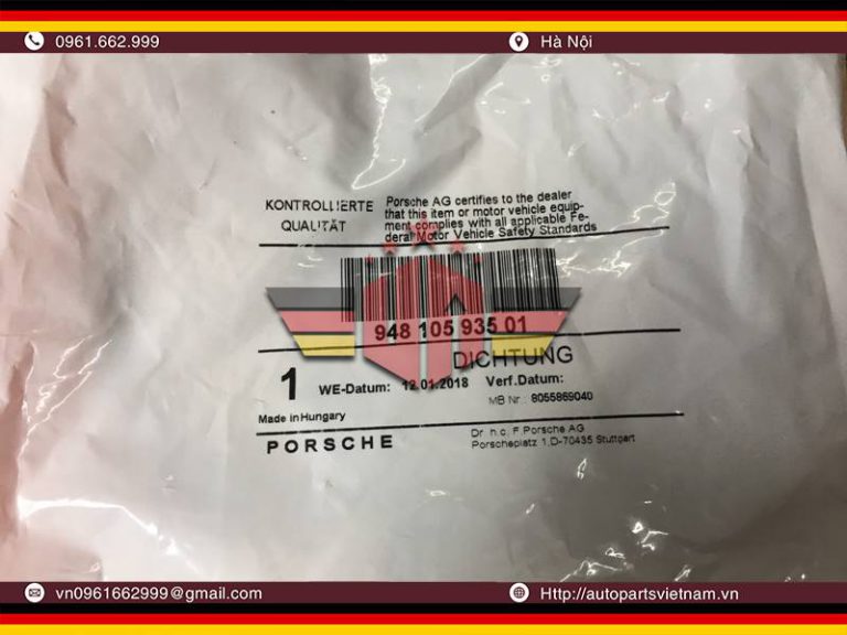 Ron nắp dàn cò Panamera S 2010 94810593501 Việt Nam Auto Parts