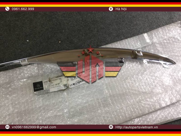 Nẹp mạ cản trước W222 A2228854900 – Việt Nam Auto Parts